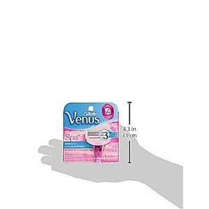 Gillette Venus ComfortGlide White Tea Women's Razor Blades - 4 Refills