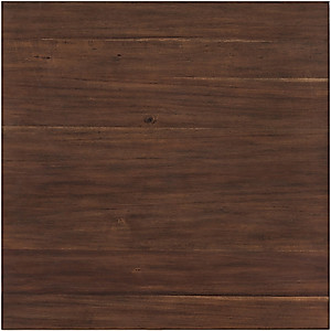 POCIYIHOME 5 Piece 5-Pc East-West Industrial 4 Excellent Chairs with Gray Cushion, Modern Kitchen Table Sets with Wood Legs for Dining Room, Retro Style, Brown+Cottage White