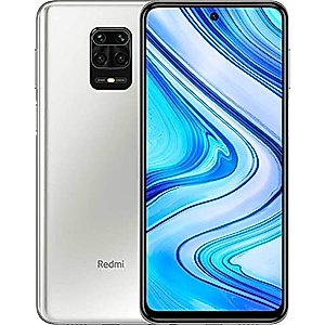 Xiaomi Redmi Note 9 Pro Smartphone - 6.67" DotDisplay, 6 GB + 128 GB, 64 MP AI Quad Camera, 5020mAh (typ) NFC, Bianco (Polar White)