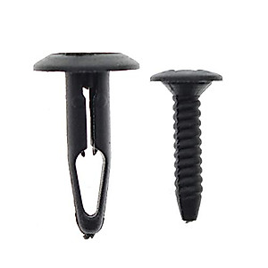 Plastic Bumper Rivet Clips MOTOALL Fastener Screw for Rhino 450 660 Yamaha Rhino Fender Hood Body 100Pcs