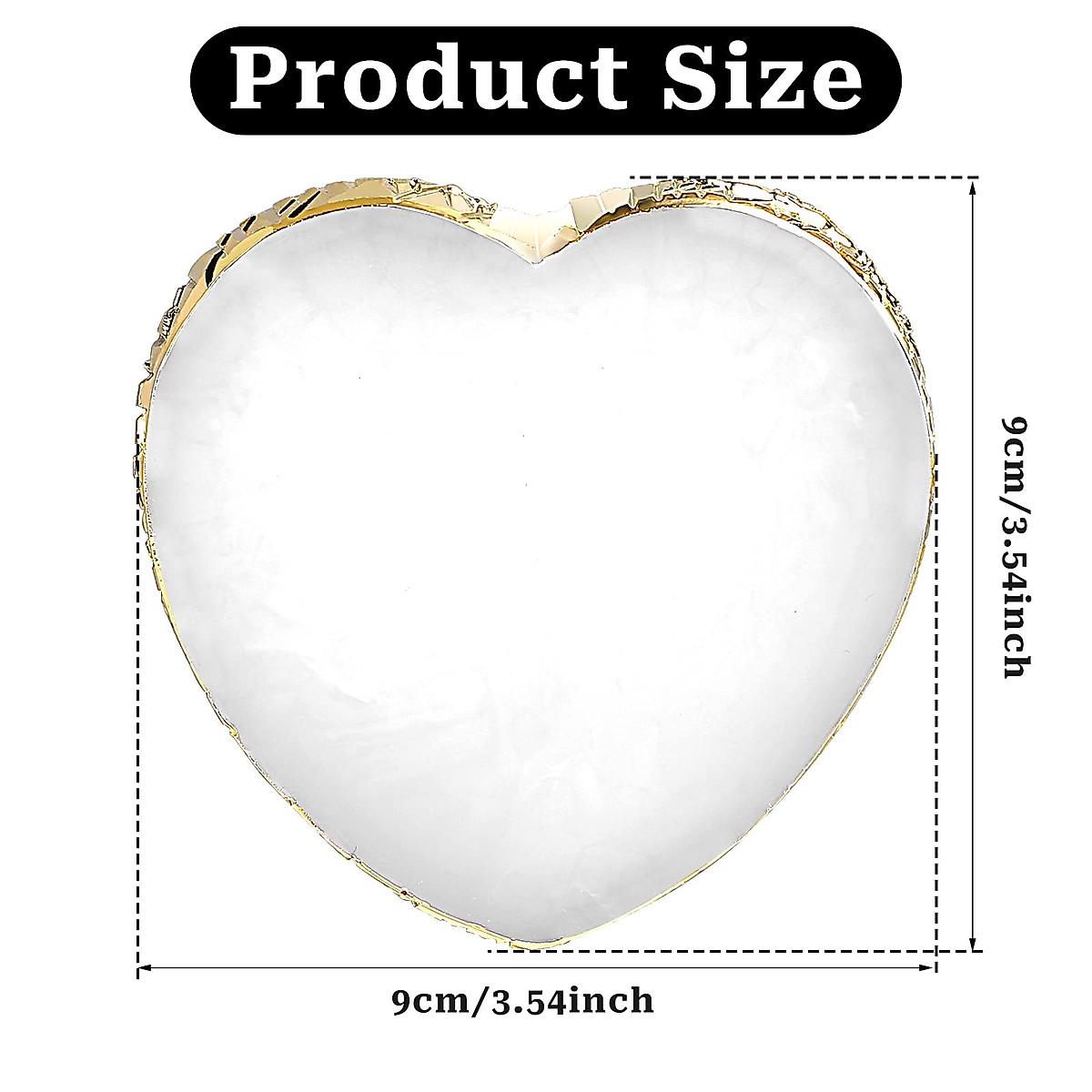 Resin Nail Art Palette Nail Mixing Palette Nail Art Painting Mixed Color Palettes Gold Edge Nail Holder Display Board Cosmetic Mixing Nail Art Palette Tools