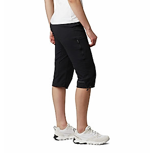 Columbia Women's Saturday Trail II Knee Pant, Water & Stain Resistant Black