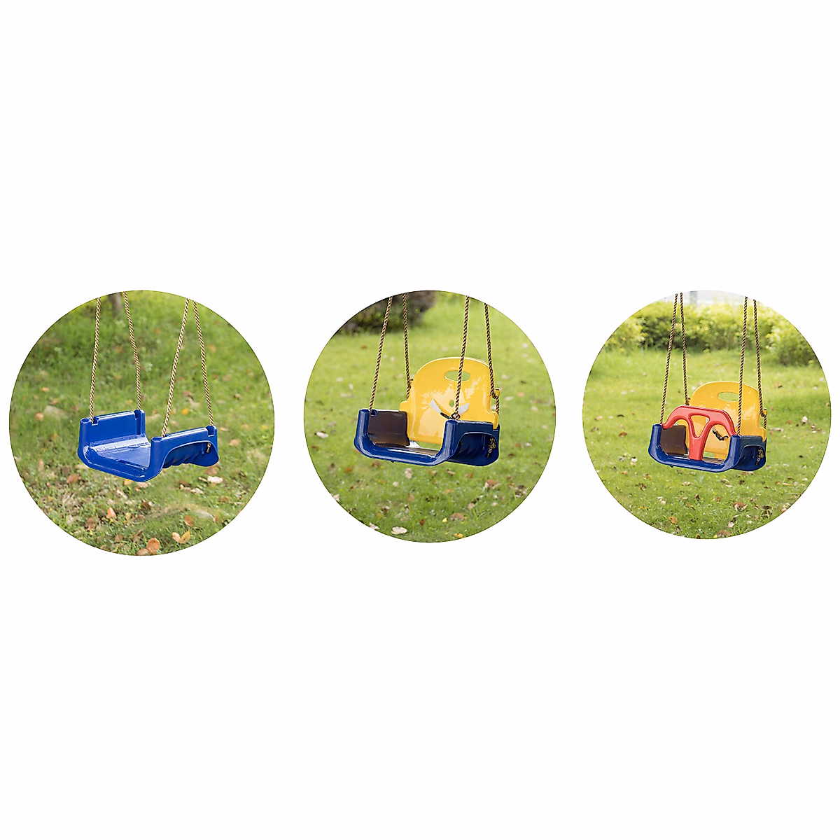 3 in 1 Baby Toddler and Teens Playground Hanging Swing Seat