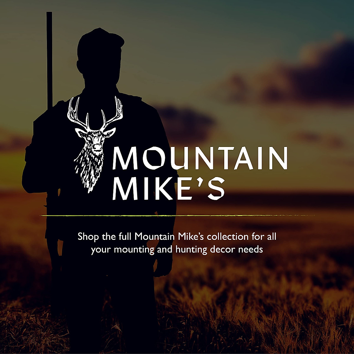 Mountain Mikes - Antler Paper Towel Holder- Decor Inspired by The Great Outdoors - Durable Replicated Deer Antlers - Easy Installation - Fits Traditional Paper Towel Rolls