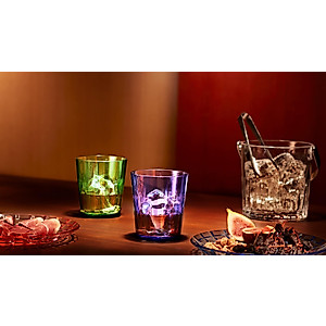 SCANDINOVIA - 20oz Unbreakable Premium Iced Tea Drinking Glasses Tumbler Set of 6 - Super Grade Acrylic - Perfect for Gifts - Dishwasher Safe - Plastic Cups Acrylic Drinking Glasses Drinkware