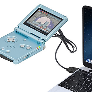 Funturbo GBA SP Charger Cable, Gameboy Advance SP Charging Cord NDS Charger Cord for Original Nintendo DS USB & Power Cable 3.9 ft (2 Pack)