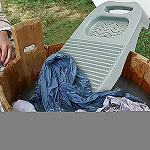 Bavokon ,Thickened Washing Clothes Board Laundry Non Slip Thicken Laundry Cleaning Board Hand Manual Clothes Washing Tool,Scrubboards Clothes Cleaning Tools for Home School Dormitory