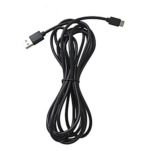 Gxcdizx Black Replacement Charger USB-C Cable Cord for PlayStation 5 Controllers for PS5