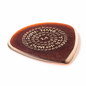 Dunlop Primetone Jazz III 1.4mm Sculpted Plectra (Grip), 3 Pack