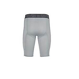 Mizuno Aero Vent Padded Sliding Short, Grey, X-Large