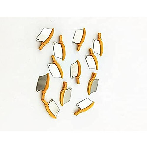 Dental Wedge Guard with Metal Plastic Knife and Protection Matrix for Teeth Interproximal Area 50pcs/box (SMALL)