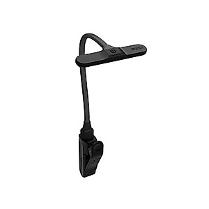 Mighty Bright The Original BrightFlex Rechargeable Music Stand Light & Battery Bank, Dual-Use Orchestra Light, Versatility w/Performances & Travel, 90 Lumens, Optical Grade Lens, Dimmable 3 Levels