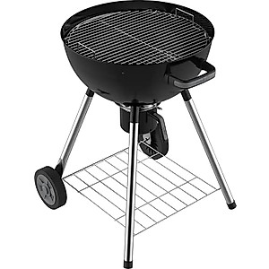 Nexgrill Premium Charcoal Grill, 22" Heavy Duty Charcoal Kettle Grill, Outdoor Cooking, Camping Patio, Backyard, Tailgating, Black (22 Inches Original)