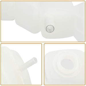 BRTEC Coolant Reservoir with Cap for 1999-2004 for Ford F250 Super Duty & F350 F450 F550 Super Duty; 2000 2001 2002 2003 2004 2005 for Ford Excursion Coolant Reservoir with Cap