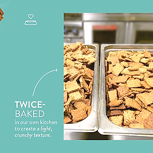 CRAFTED BY HUMANS LOVED BY DOGS Portland Pet Food Company Brew Biscuit Dog Treats (3 x 5 oz Bags Variety Pack) – Mixed Flavors –All Natural, Human-Grade, USA-Sourced and Made