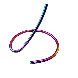 Rainbow Banana Tree Holder Stand Rack Ripen Fruit Evenly Prevents Bruising & Spoiling Multi-Colored Steel