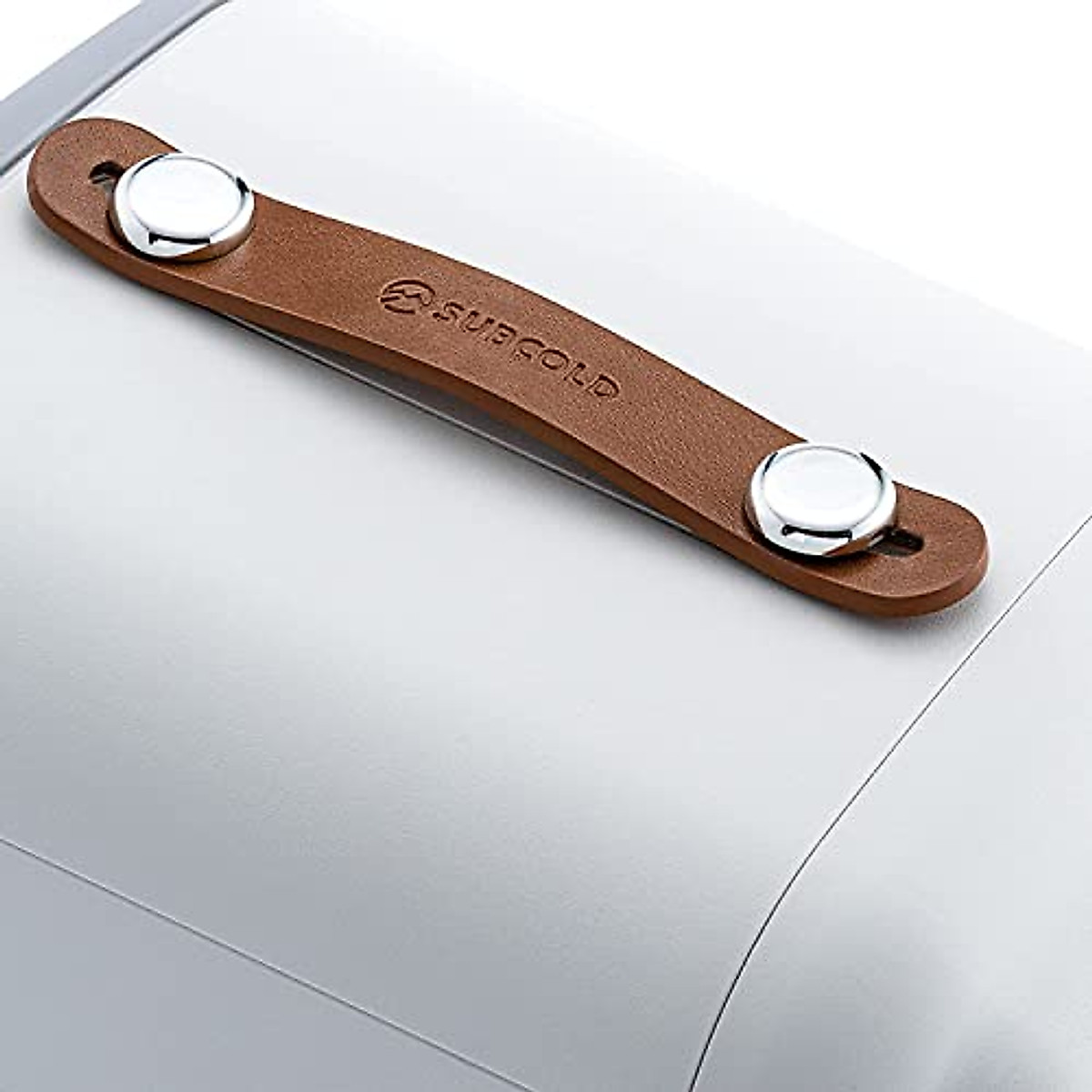 Subcold Pro4 Luxury Mini Fridge Cooler 4 Litre / 6 Cans AC & Exclusive USB ECO Power Option | Portable Small Refrigerator For The Office, Bedroom, Car, Travel, Skincare & Cosmetic (Blue)