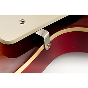Musiclily Pro Universal Pickguard Mounting Bracket Support for Epiphone Les Paul Electric Guitar,Nickel