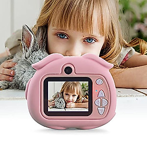 Mini Cartoon Children's Camera 2.0 Inch Screen Front and Rear Dual Camera 1080p High-Definition Photo Digital Camera Halloween for Women 2022 867