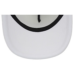 Lids Blank Basic Foam Trucker Adjustable Snapback Hat White/White