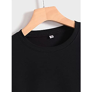 Women's Daily Casual T-Shirt I Match Energy So You Decide How We Gon Act Novelty Letter Printed Short Sleeve Top Rose Gold