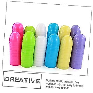 STOBAZA 72 Pcs Childrens Toy Craft Toys Egg Toys Chicken Eggs Easter Matching Egg Easter Chocolate Box Gift Wrapping Eggshells Egg Surprise Toys Eggs Candy Boxes Plastic Eggshell