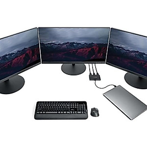 StarTech.com 3-Port USB-C Multi-Monitor Adapter, USB Type-C to 3x HDMI MST Hub, Triple 1080p 60Hz HDMI Laptop Display Extender / Splitter, Extra-Long Built-In Cable, Windows Only (MSTCDP123HD)