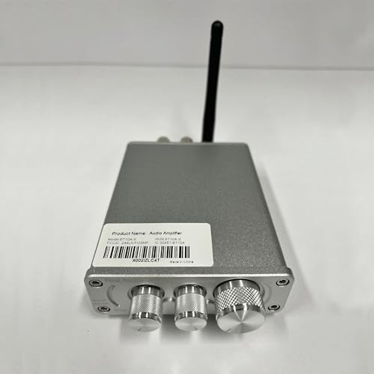 Fosi Audio BT10A-S Bluetooth 5.0 Stereo Audio Receiver Amplifier 100W TPA3116 2 Channel Mini Hi-Fi Class D Integrated Amp for Home Passive Speakers with Power Supply