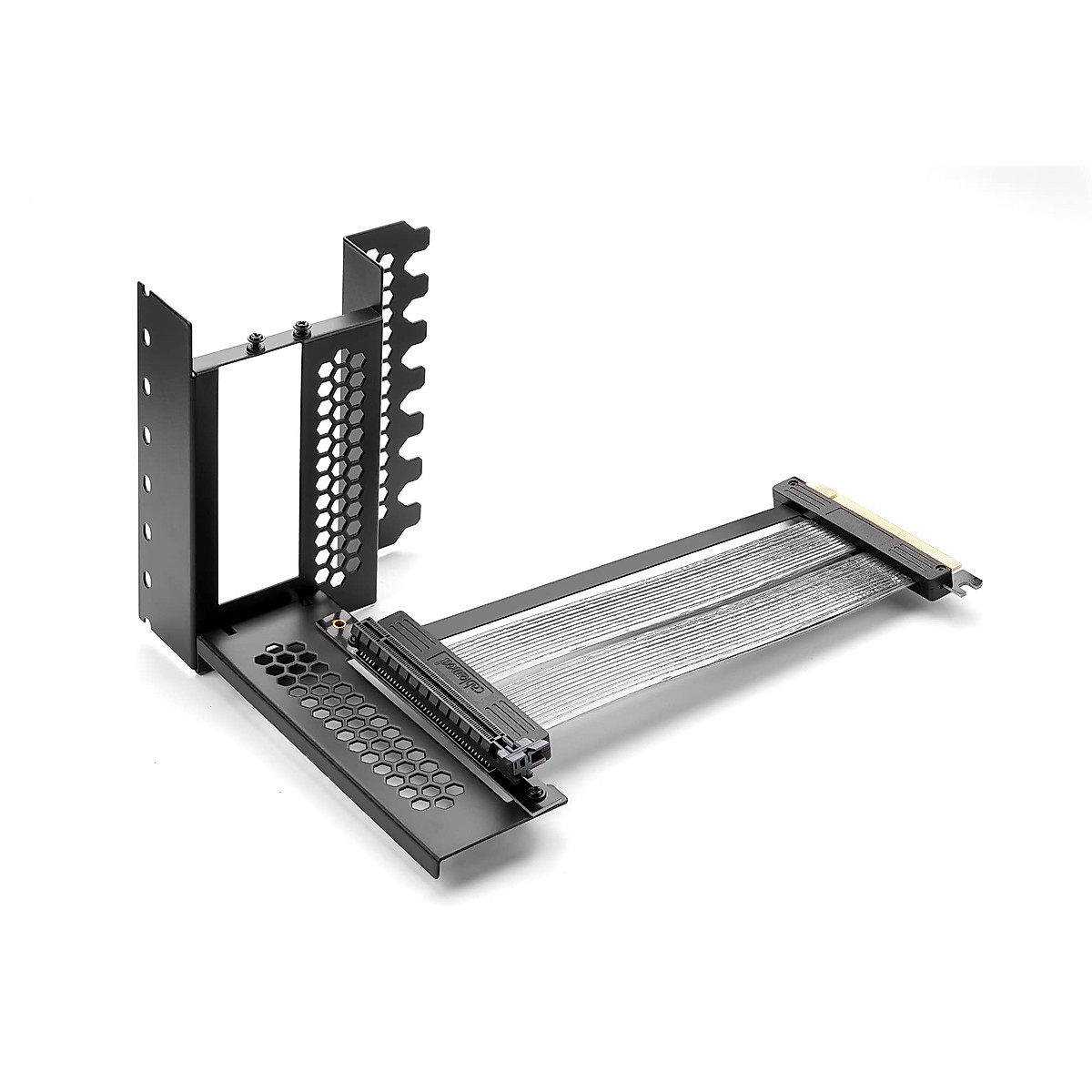 CableMod Vertical PCI-e Bracket PCI-e 4.0 Edition (Black, HDMI + DisplayPort)