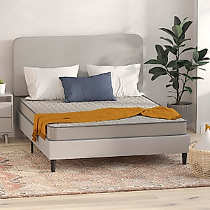 Flash Furniture Capri Comfortable Sleep 6 Inch CertiPUR-US Certified Spring Mattress, Queen Mattress in a Box