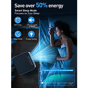 Portable Air Conditioners - 2024 Upgraded 10000 BTU Portable AC for Room up to 450 Sq. Ft, 3 in 1 AC Unit with 24H Timer, Smart Sleep Mode, Remote Control, Air Cooler for Bedroom Room Kitchen Camping