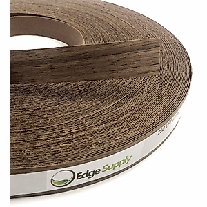 Edge Supply Walnut Preglued 1" X 25' Roll Wood Veneer Edgebanding - Iron on with Hot Melt Adhesive. Sanded to Perfection. Easy Application. Made in USA.