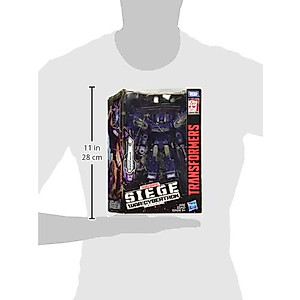 Transformers Generations War for Cybertron: Siege Leader Class WFC-S14 Shockwave Action Figure