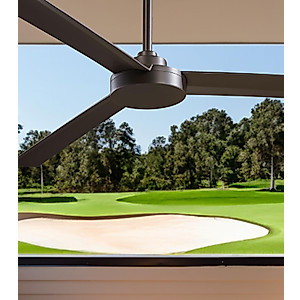 Minka Aire F624-ORB Roto XL, 62" 3 Blade Ceiling Fan in Oil Rubbed Bronze with Oil Rubbed Bronze Blades