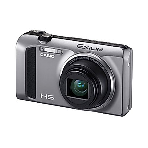 Casio High Speed Exilim Ex-ZR400 Digital Camera Silver EX-ZR400SR - International Version (No Warranty)