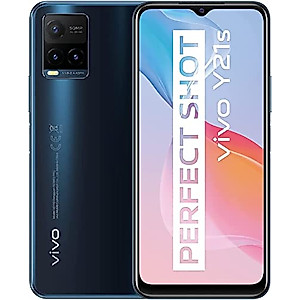 vivo Y20s, 4+128GB, 6.51 Inch HD+ Display, Side Fingerprint and Face Wake, 5000mAh Battery, AI Triple Macro Camera, Sim Free Smartphone, Dual Sim International Model (Obsidian Black)