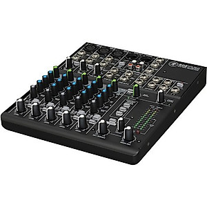 Mackie 802VLZ4 8-Channel Ultra-Compact Mixer with G-MIXERBAG-1212 Padded Nylon Mixer/Equipment Bag & PB-S3410 3.5 mm Stereo Breakout Cable, 10 feet Bundle