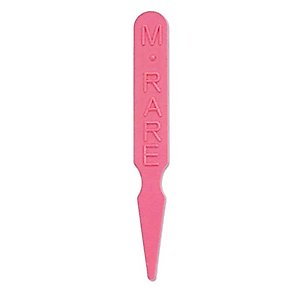 New Star Foodservice 24197 Plastic Steak "Medium Rare" Markers, Pink (Pack of 1000)