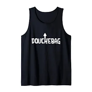 DoucheBag Gift | Self Deprecating Arrow Douche Bag Tank Top