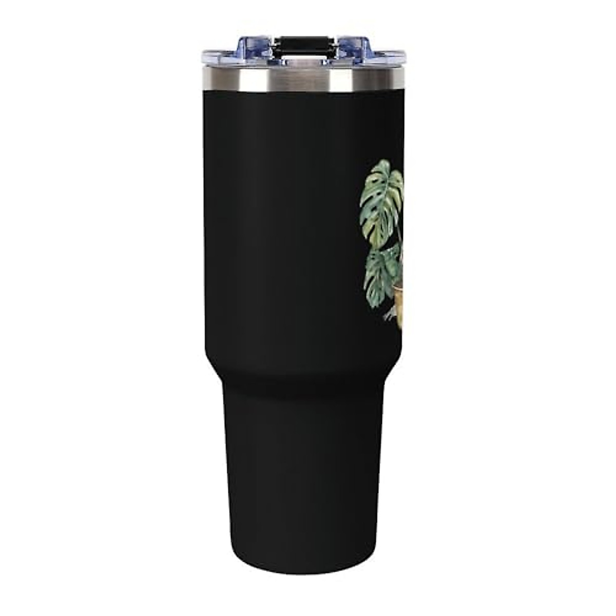 Gardener Skeleton Insulated Tumblers with Handle Stainless Steel Coffee Mug Funny Travel Cup with Lid Straw 40oz