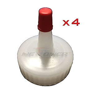 (1 time) 4 Toner Refill for Ricoh Aficio SP C250SF, SP C250DN Color Printer + 4 Reset Chips by New Era Toner