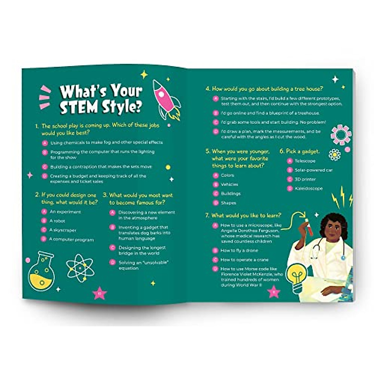 Quizzes for Rebel Girls