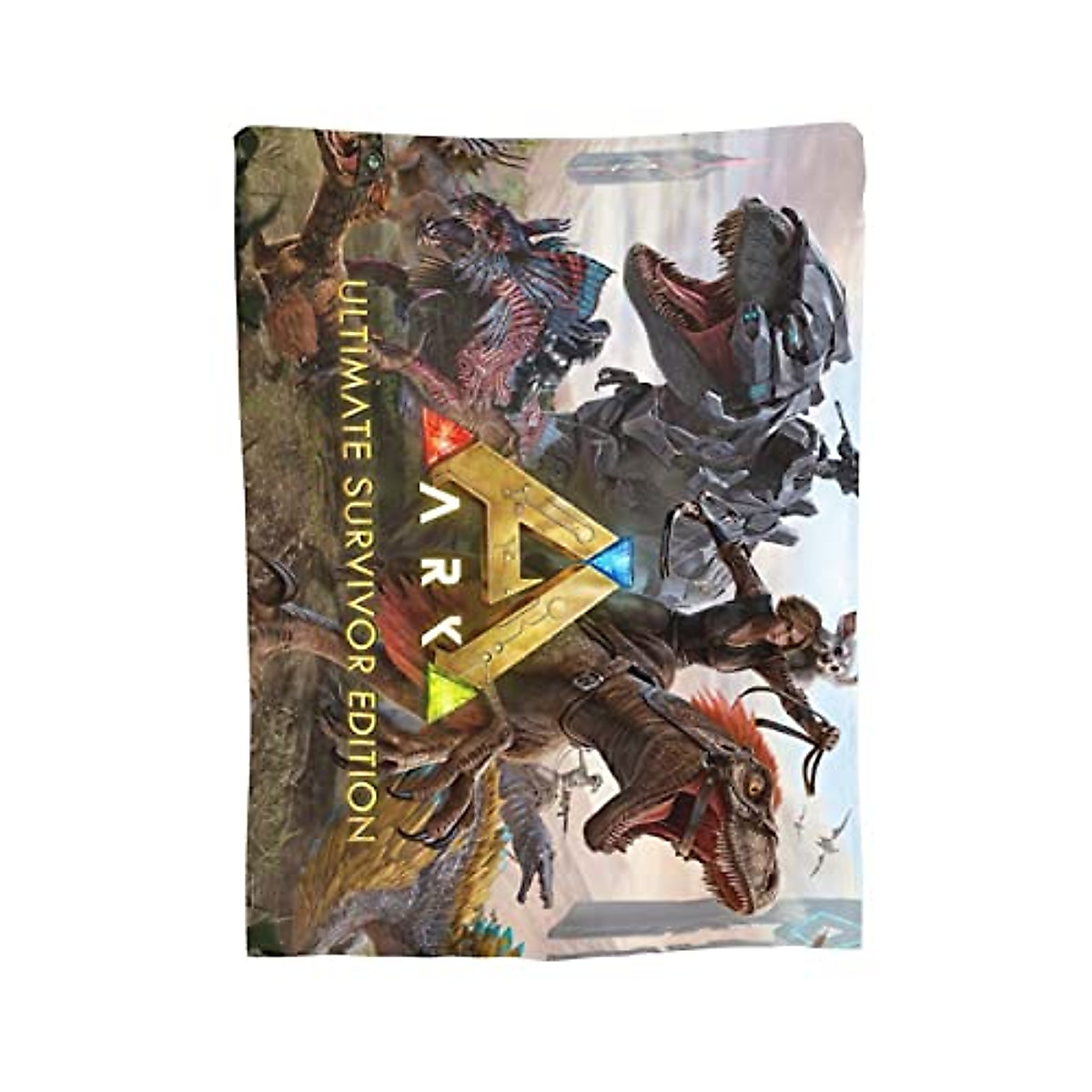 Ark Survival Evolved Blanket Dinosaur Sofa Throw Blankets Lightweight Plush Cozy Soft Air Conditioner Blankets 80"x60"