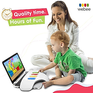 Webee Learning Game Console For 2 to 6 Year Old | 27 Games Included For Kids From Toddler Age To 6+ Year Olds, Boy Or Girl. Makes The Perfect Birthday or Christmas Gift.