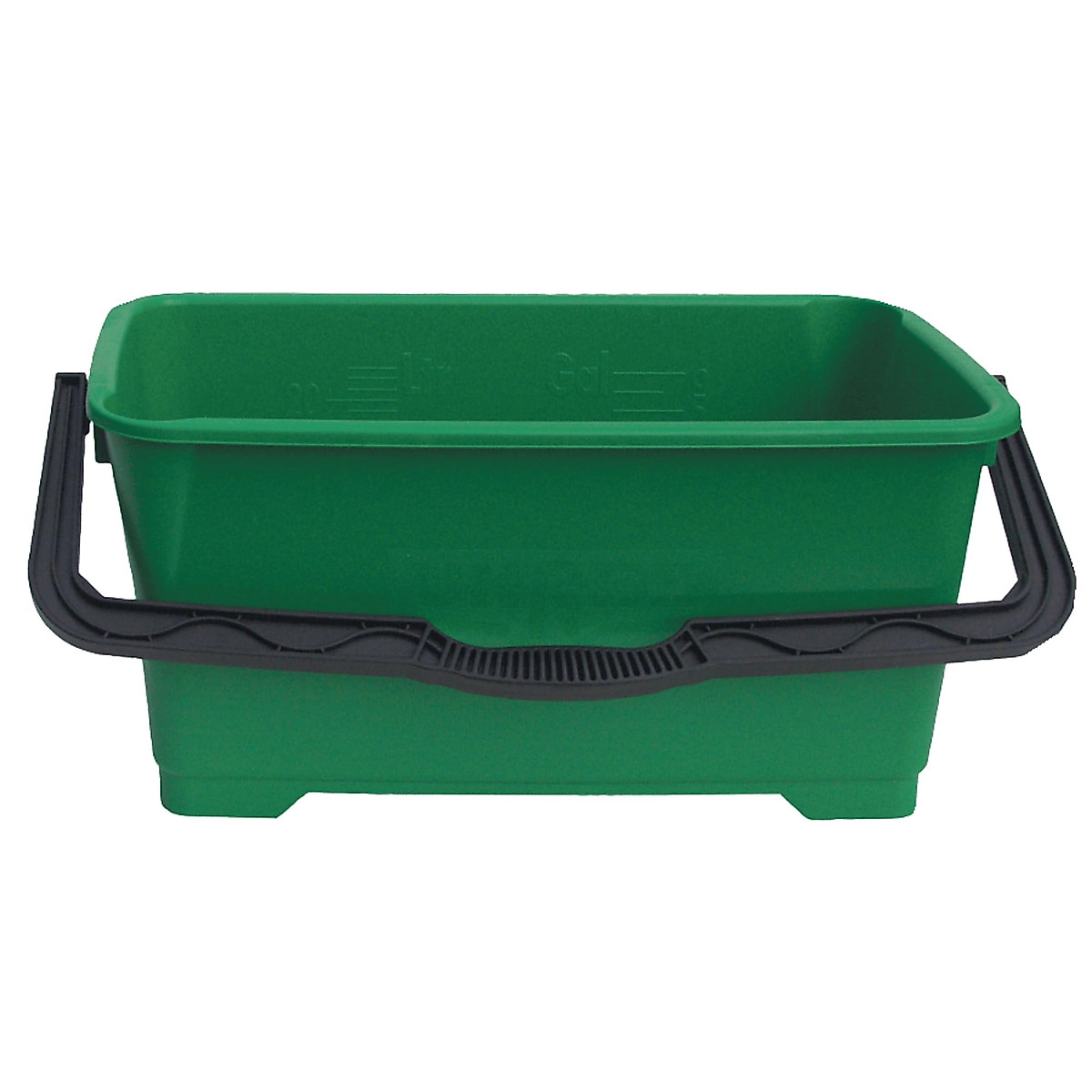 Unger QB220 Pro Bucket, 6gal, Plastic, Green