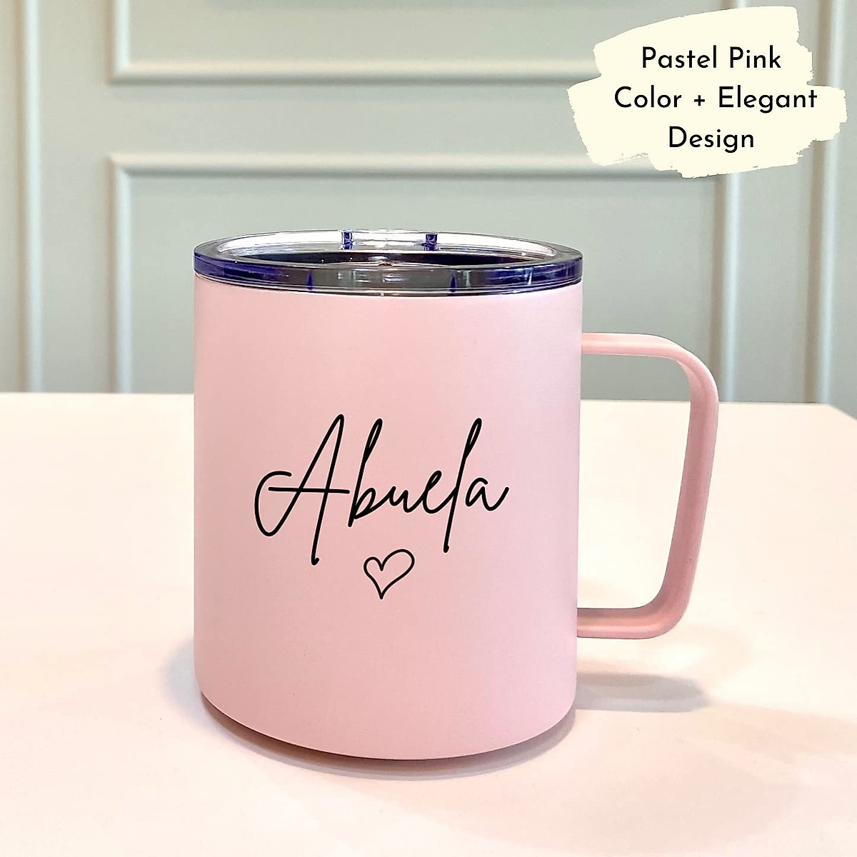 VIOLET & GALE Abuela Gifts in Spanish 12oz Abuelita Coffee Mug Beautiful Abuela Gift for Grandma Regalo Para Abuela