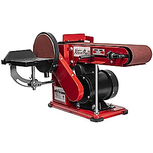 XtremepowerUS 4" x 36" Belt Sander 6" Disc Polisher Grinder Sanders for Woodworking Belt Sander Deck Sander