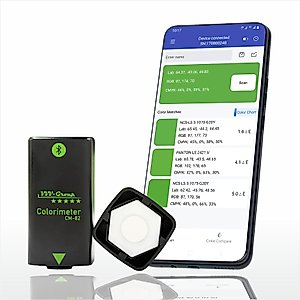 VVV-Group Professional Colorimeter CM-82, Digital Paint Color Meter Instrument, Portable Color Reader, Color Sensor, Identify Closest Matching Paint and Digital Color Values, Color Detection Sensor
