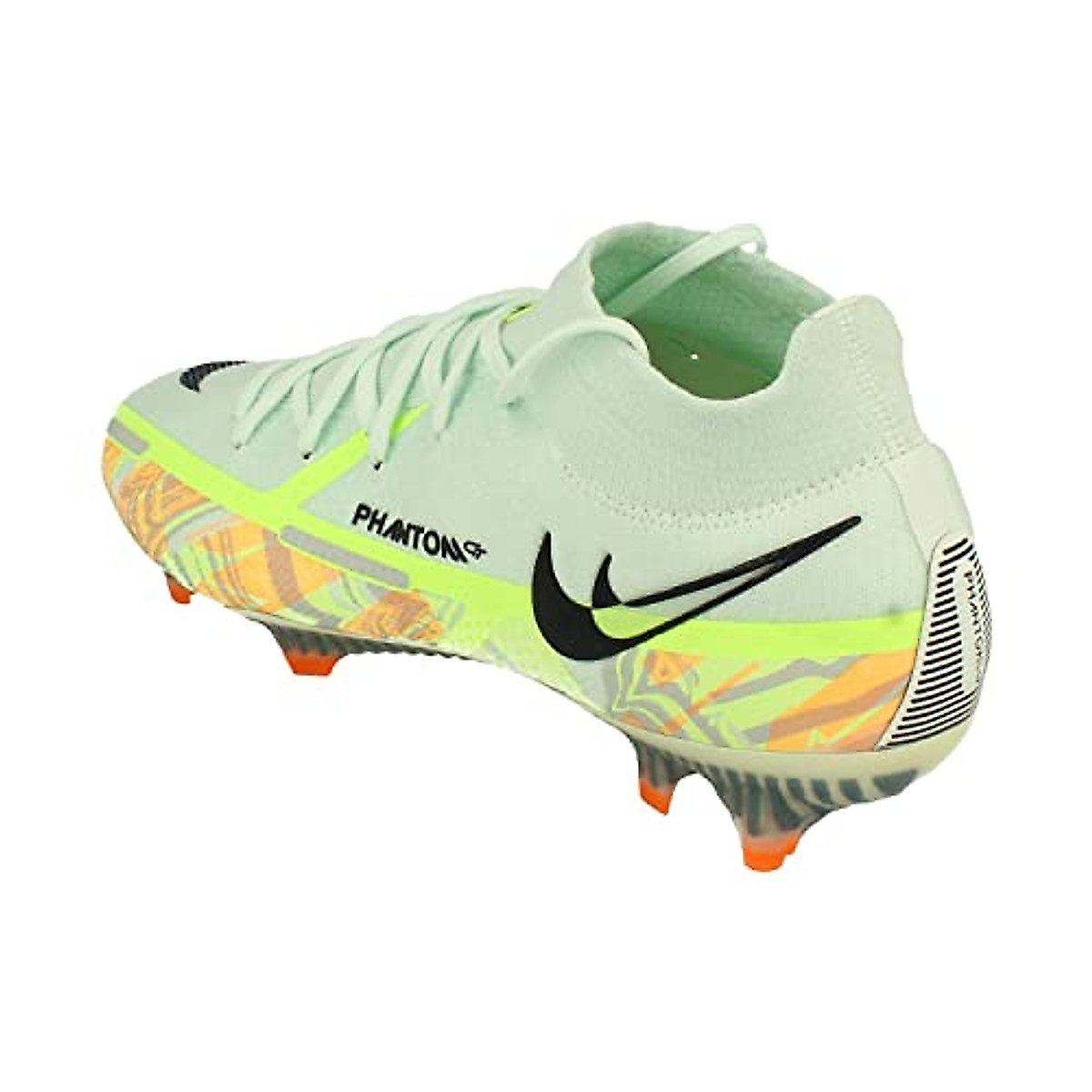 Nike Phantom GT2 Elite DF FG Mens Football Boots CZ9889 Soccer Cleats (UK 12 US 13 EU 47.5, Barely Green Blackened Blue 343)