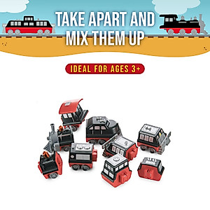 POPULAR PLAYTHINGS Magnetic Mix or Match Vehicles, Train